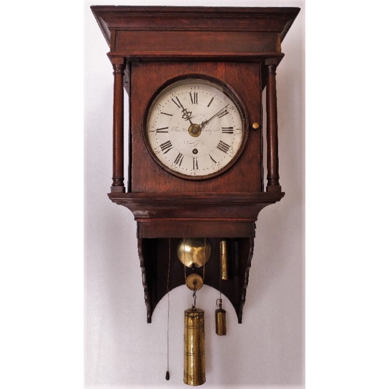 Hood clock T. Forster, Lichfield