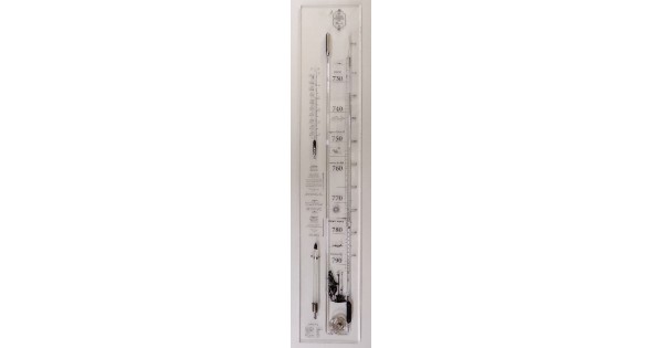 Plexiglas contra-barometer breed
